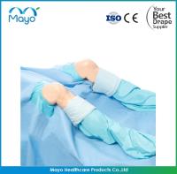 China PP SMS Disposable Surgical Drapes Hand Knee Universal Extremity Drape for sale