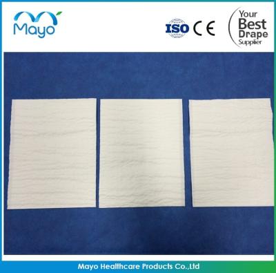 China 50gsm 70gsm PE Viscose Surgical Hand Towel With Gown And Drape for sale