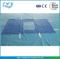 China Blue Laparotomy Drape Pack SMS Laparoscopy Pelviscopy Pack for sale