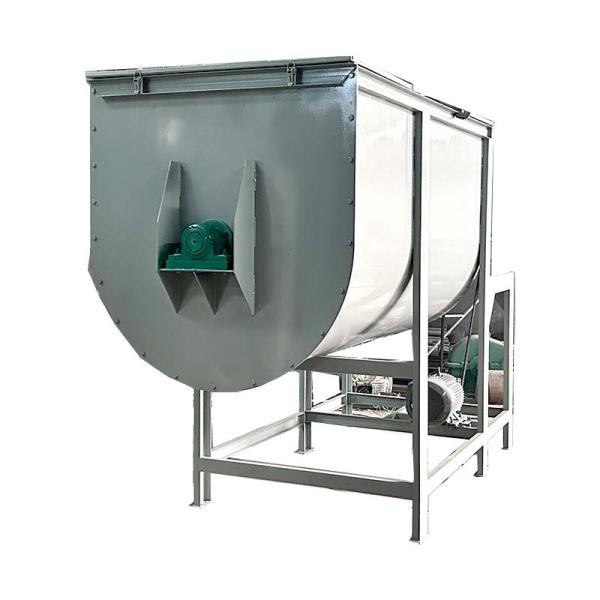 Quality 110V 220V Mixer Horizontal Powder Ribbon Blender 5kW Easy Operation for sale