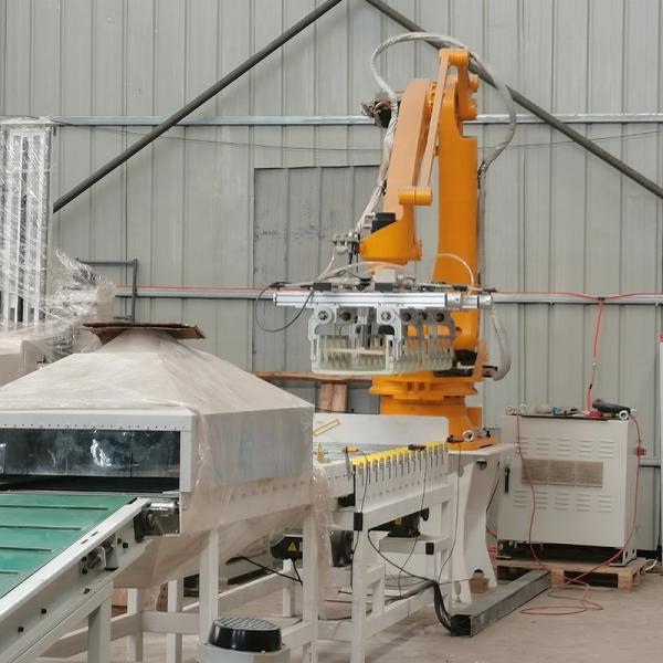 Quality Paper Box Robotic Arm Palletizer Muddy Powder Palletizing Robot for sale