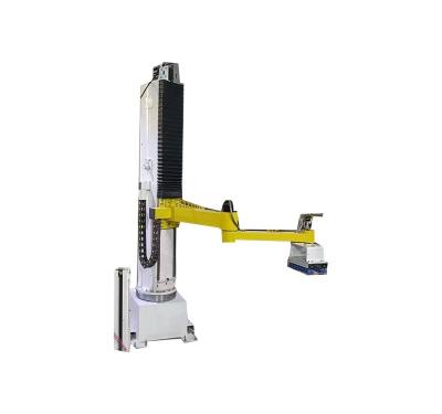 China Industrial Single Column Robot Stacker Palletizer Stacking Machine PALLETIZING ROBOT WITH GRANK ARM for Carton/case/box/bag for sale