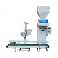 China Dry Lime Packing Machine 220V Gypsum Granule Packaging Machine for sale