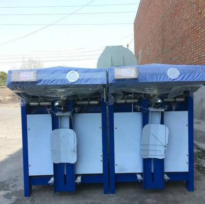 China Putty Powder Packaging Machine Inclined Push Cement Filling Machine for sale