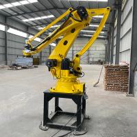 China Quicklime Robotic Arm Palletizer 180kg Load Palletizing Robot Arm for sale