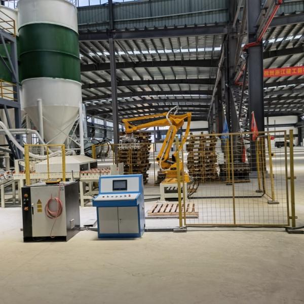Quality Dry Powder Palletizing Robot Arm 3kW 380V Automatic Palletizing System for sale