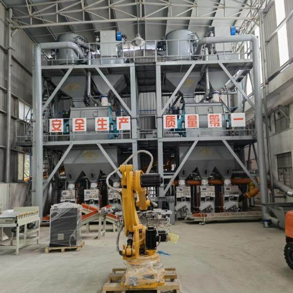 Quality Dry Powder Palletizing Robot Arm 3kW 380V Automatic Palletizing System for sale