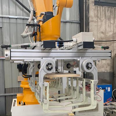 China High Quality New Production Line Automatic Palletizing System Machine  Palletizer Arm Gripper Bag Carton Box Palletizer Stacking Robotic Palletizer Machine for Bagging Production Line for sale