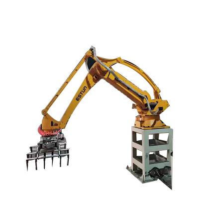 Industrial Automatic Robot Arm Palletizer for Fertilizer Bag Core Components Including Motor and PLC Robotic Manipulator