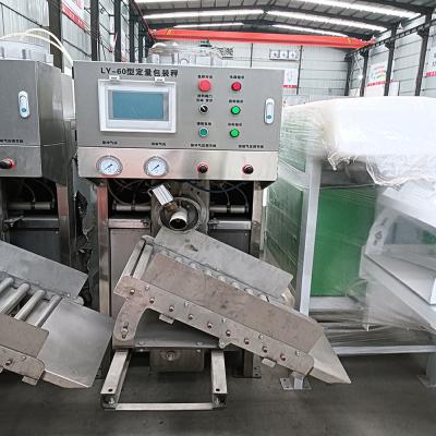 Cina 50 kg polvere miscelato di riempimento della valvola sacchetto flottazione dell'aria macchina di imballaggio per la linea di produzione di riempimento di polvere di cemento. in vendita