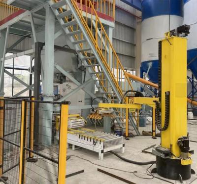 Cina Swing Arm Robot Palletizer Efficienza di palletizzazione rapida dei sacchi granulari nei materiali da costruzione per mangimi Industria chimica Industria logistica in vendita