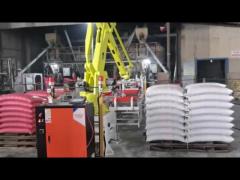 180kg Collaborative Robot Palletizing 2.4m High Box Palletizing Robot
