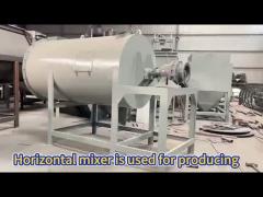 Two Shaft Ribbon Paddle Mixer 90 KW For Putty And Stone Slurry