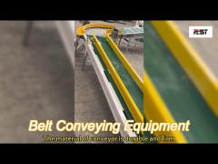 300mm-2000mm Screw Belt Conveyor Flexible Double Sided Belt Conveyor