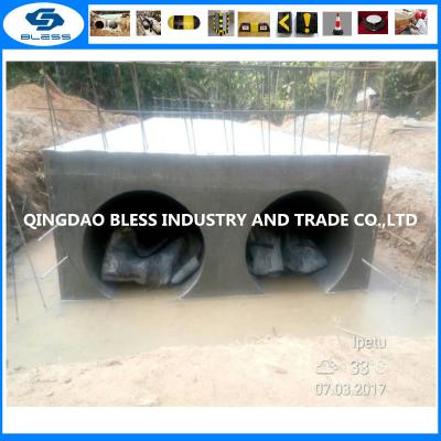 China Diameter 450*12meters culvert balloon used for concrete pipe construction bridge construction culvert construction for sale