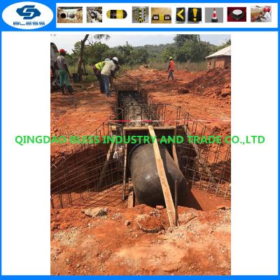 China culvert balloon for culvert construction road construction in Tanzania for sale