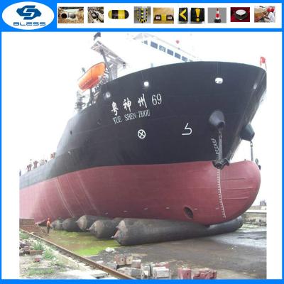 China 2m x 20m Air-Tightness Marine launching ship airbag salvage roller bags for sale
