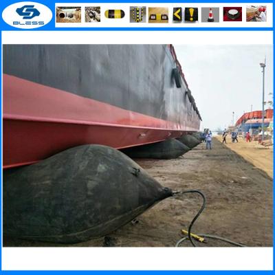 China marine rubber pontoon for the floating platform Salvage Lifting airbags for sale