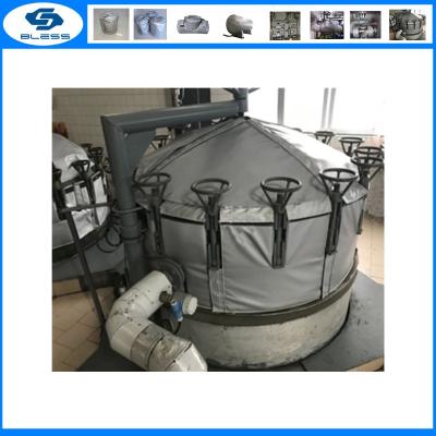 China Removable Pipe Insulation Cover Elbow Tee Flexible Insulation Jacket for sale