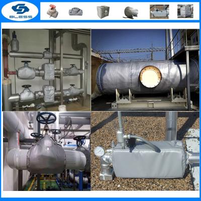 China Professional Customized Boiler Pipe Valve Removable Insulation Cover for sale
