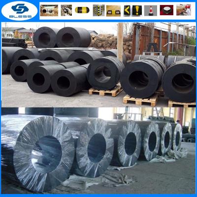 China Marine onshore offshore cylindrical rubber fender for sale