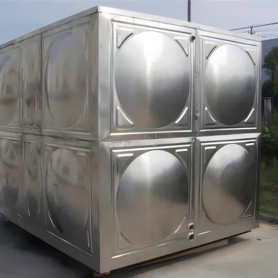 China Custom Square Stainless Steel Water Storage Tank Flexible Sizing And Easy Transportation for sale