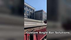 Zhaotai Stainless Steel — Real Shot of Stainless Steel Angle Bar