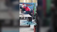 Zhaotai Stainless Steel — Real Shot of Large-diameter welding/reel Process