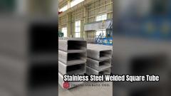 Zhaotai Stainless Steel — Real Shot of Stainless Steel Welded Square Tube Finished Product