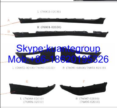 China Durable Spoiler Replacement Car Body Spare Parts For Toyota Corolla 2003 for sale