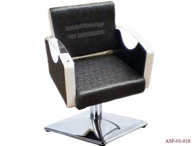 China ASF-01-018 Brown Classical Hair Salon Styling Chair Stainless Steel Base Styling Chair for sale