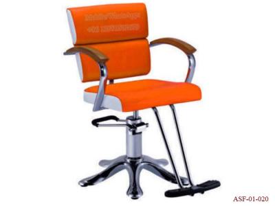 China ASF-01-020 Styling Chair With Footrest Customized OEM Size Color Salon Hair Furniture for sale