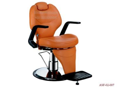 China ASF-02-007 Chrome Round Based Black Wholesales Barber Chair dressing Chair for sale