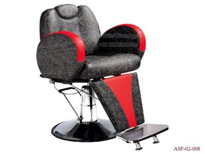 China ASF-02-008 Antique Classical Style Leather Barber Chair ,Salon Shop Furniture Supplier for sale