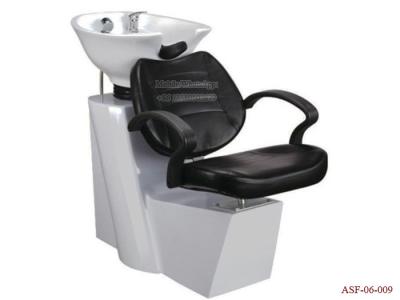 China ASF-06-009 Comfortable PU Leather Shampoo Chair Hair Salon of Salon Furniture for sale