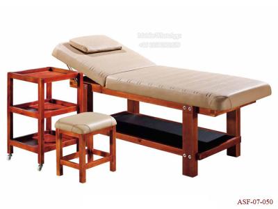 China ASF-07-050 Factory Price Comfortable Stable Wood Massage Bed for SPA Salon for sale