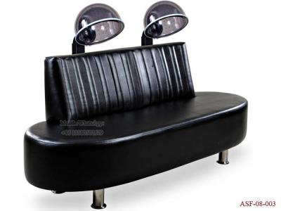China ASF-08-003 Black Color Leather Salon Furniture New Dryer Chair Manufacture for sale
