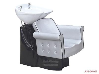 China ASF-06-029 Factory Price White Color Luxury Electric Shampoo Chair Manufacturer for sale