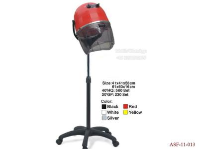 China ASF-11-013 Red Color Salon Furniture Barber Beautiful Hair Steamer for sale