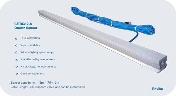 Quality CET8312 Piezoelectric Quartz Sensor for Weigh In Motion for sale