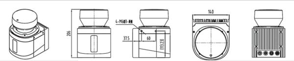 Quality EN-70 LiDAR for Mining & Logistics Management for sale