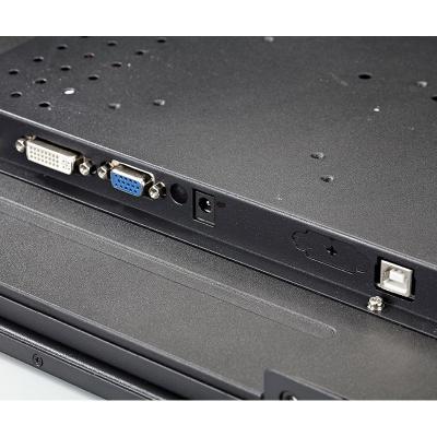 China VGA DVI zet Infrarode Aanrakingsmonitor IP65 Front Side Waterproof om Te koop