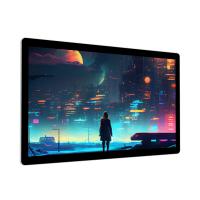 China 21.5 Inch Industrial Touchscreen Computer IP65 Front Panel Waterproof for sale