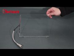 Anti Glare SAW Touch Screen 10.4 Inch Water Proof Anti Vandal