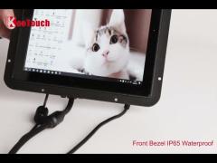 Outdoor 8 Inch Touch Screen Monitor 1024×768 For Vending Machines