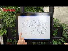 Projected Capacitive 15 Inch Touch Monitor , IP65 High Brightness LED Monitor