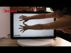 32 Inch High Brightness Touch Monitor Sunlight Readable For ATM