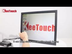 Indoor Outdoor Infrared Touch Monitor 19 Inch For Self Service Kiosk ATM