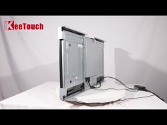 Dustproof Infrared Multi Touch Screen ,  IR Touch Display 21.5 Inch