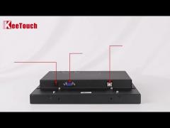 VGA 10.4 Inch Touch Screen Monitor , 800x600 LCD Monitor For Kiosk Vending Machine